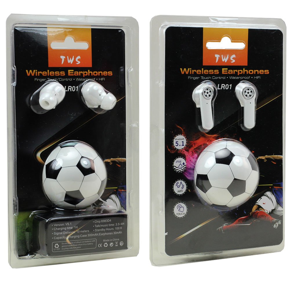 Wholesale TWS Soccer Ball Sport Style Bluetooth Wireless Headphone ...