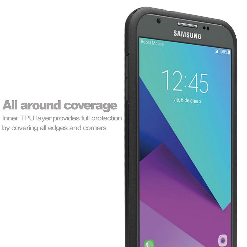 Wholesale Samsung Galaxy J7 V Perx J7 Sky Pro (2017) Armor Hybrid Case ...