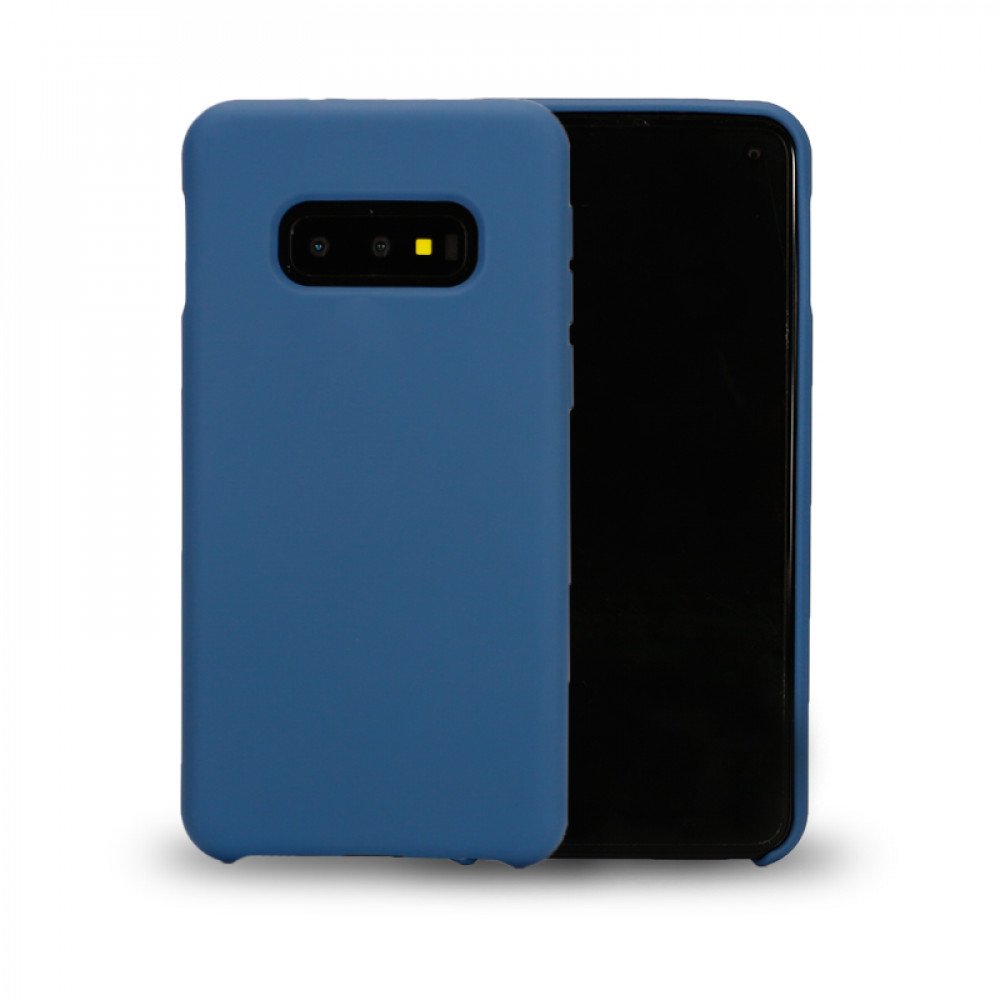 Wholesale Galaxy S10e Slim Silicone Hard Case (Navy Blue)