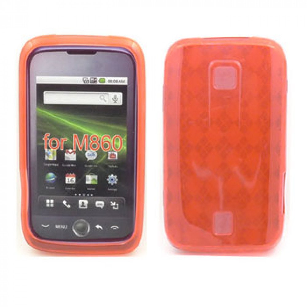 Wholesale Gel Case for HUAWEI Ascend M860 (Red)