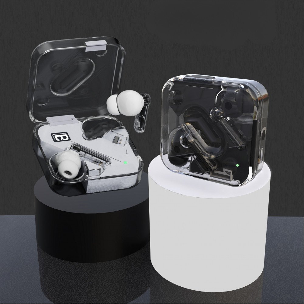 Wholesale Clamshell Case Design SeeThrough Transparent In-Ear TWS ...