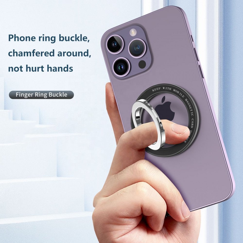 Wholesale 360 Rotation Cell Phone Finger Ring Holder Magnetic Magsafe ...