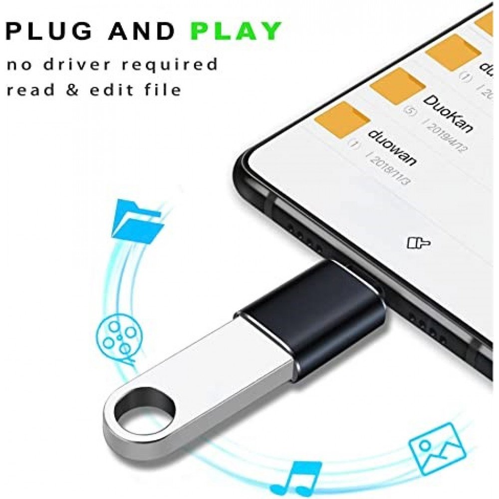 Wholesale Type C to USB Adapter Male to Female USB OTG Extension Cable ...