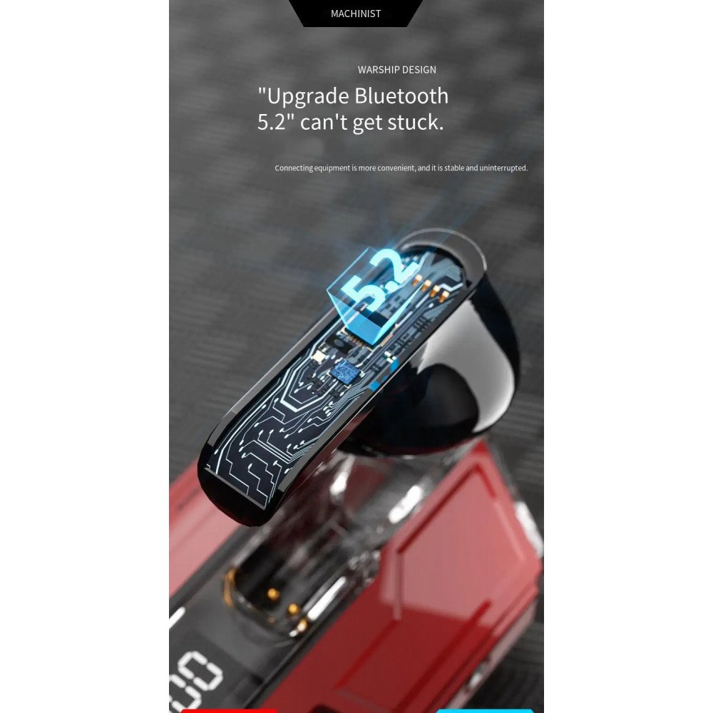 Wholesale Futuristic Wireless Bluetooth TWS Headphones with Power ...