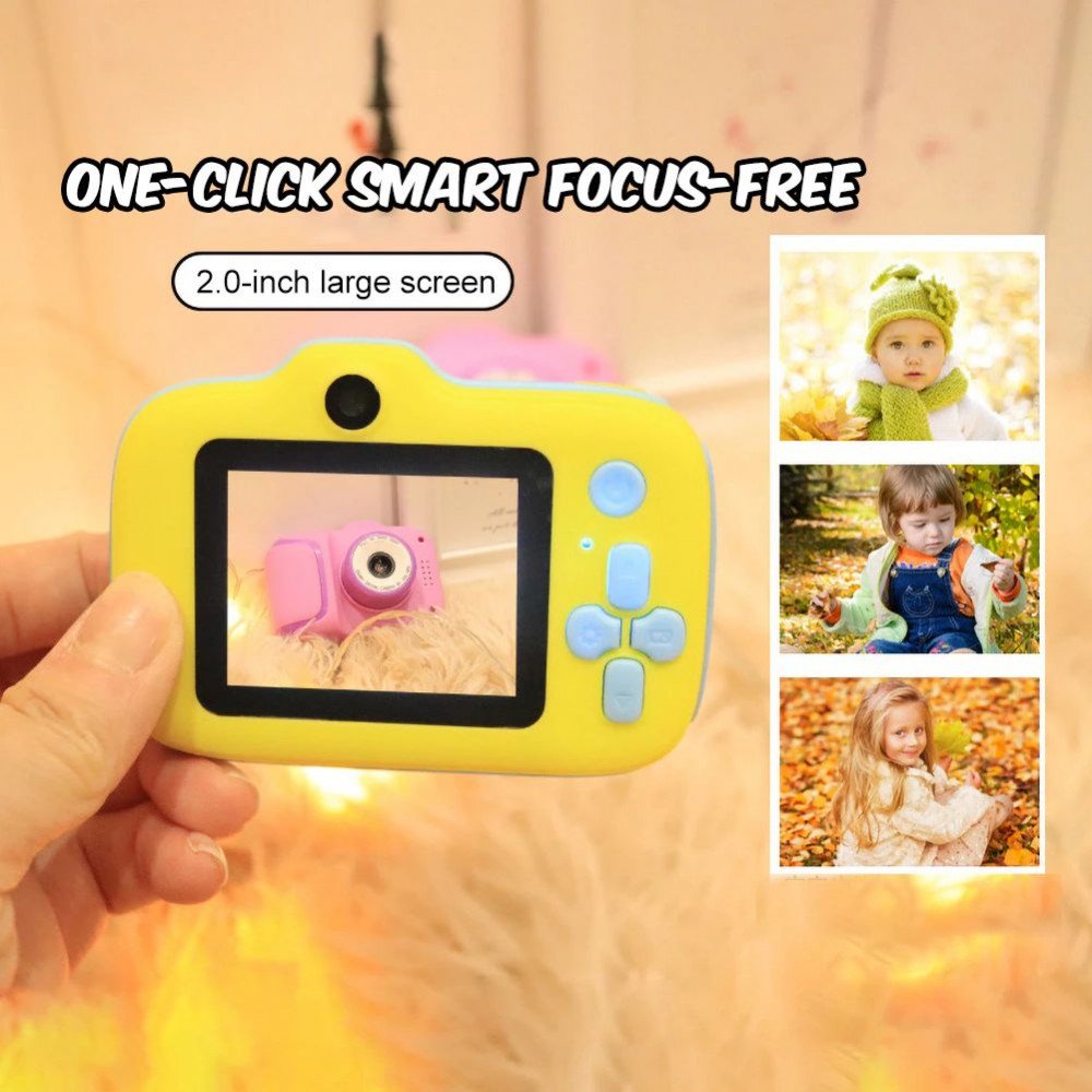 Wholesale 1080P Mini Cartoon Kid Camera Soft Silicone Shell Digital ...