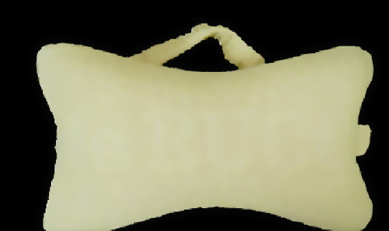 Wholesale DeRucci Curved Neck-Cave Pillow (Beige)