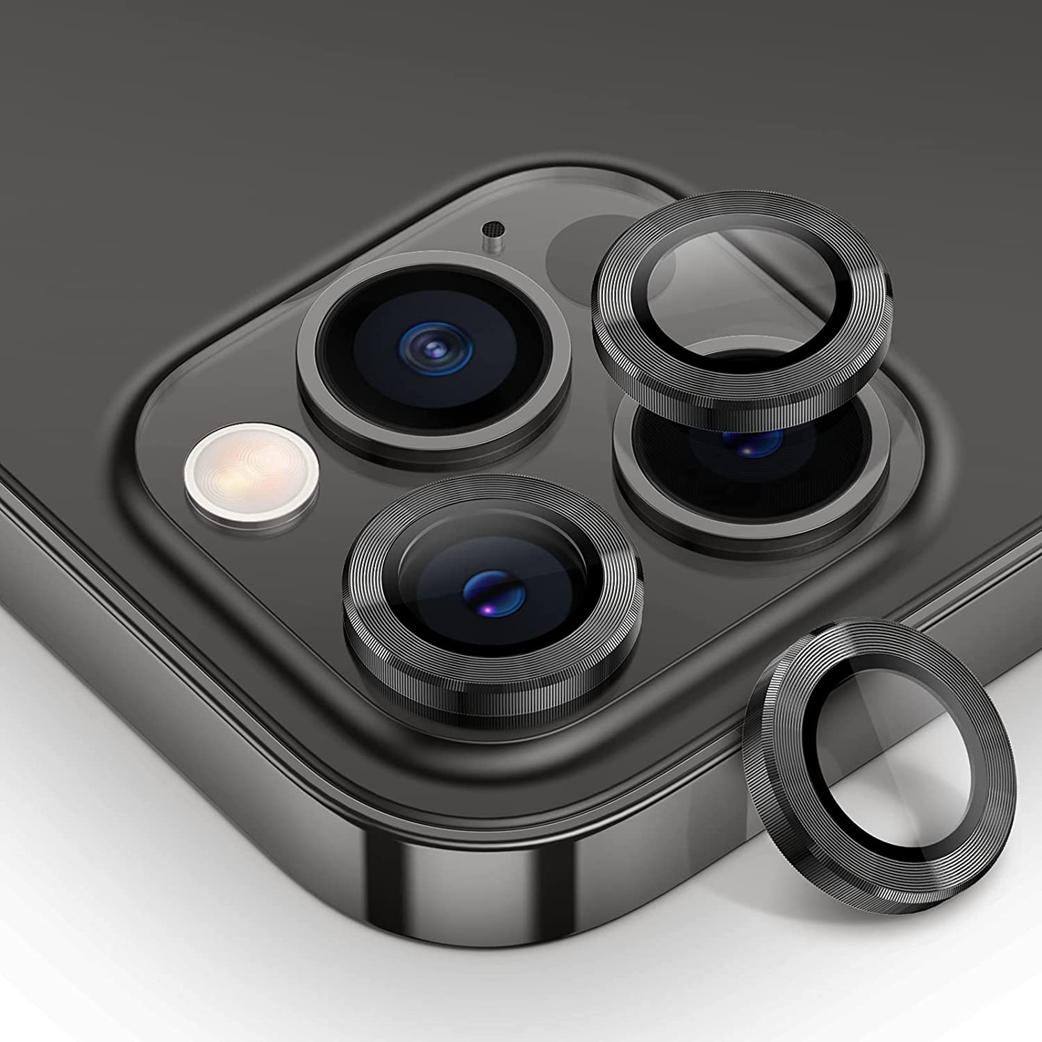 Wholesale Premium Guard Titanium Alloy HD Tempered Glass Camera Lens ...